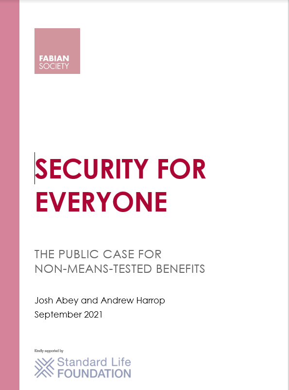 Security for everyone | Fabian Society