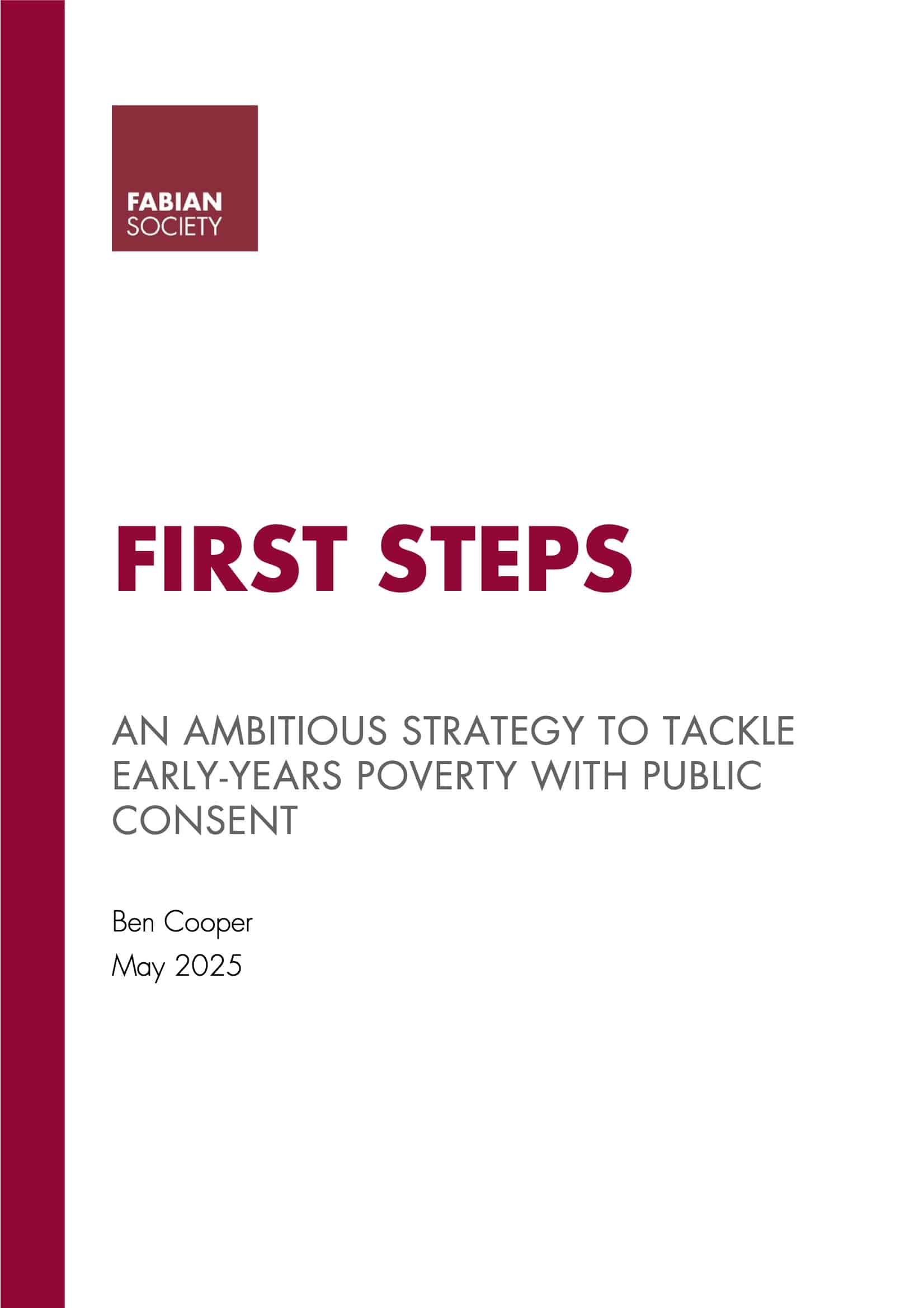 First steps | Fabian Society