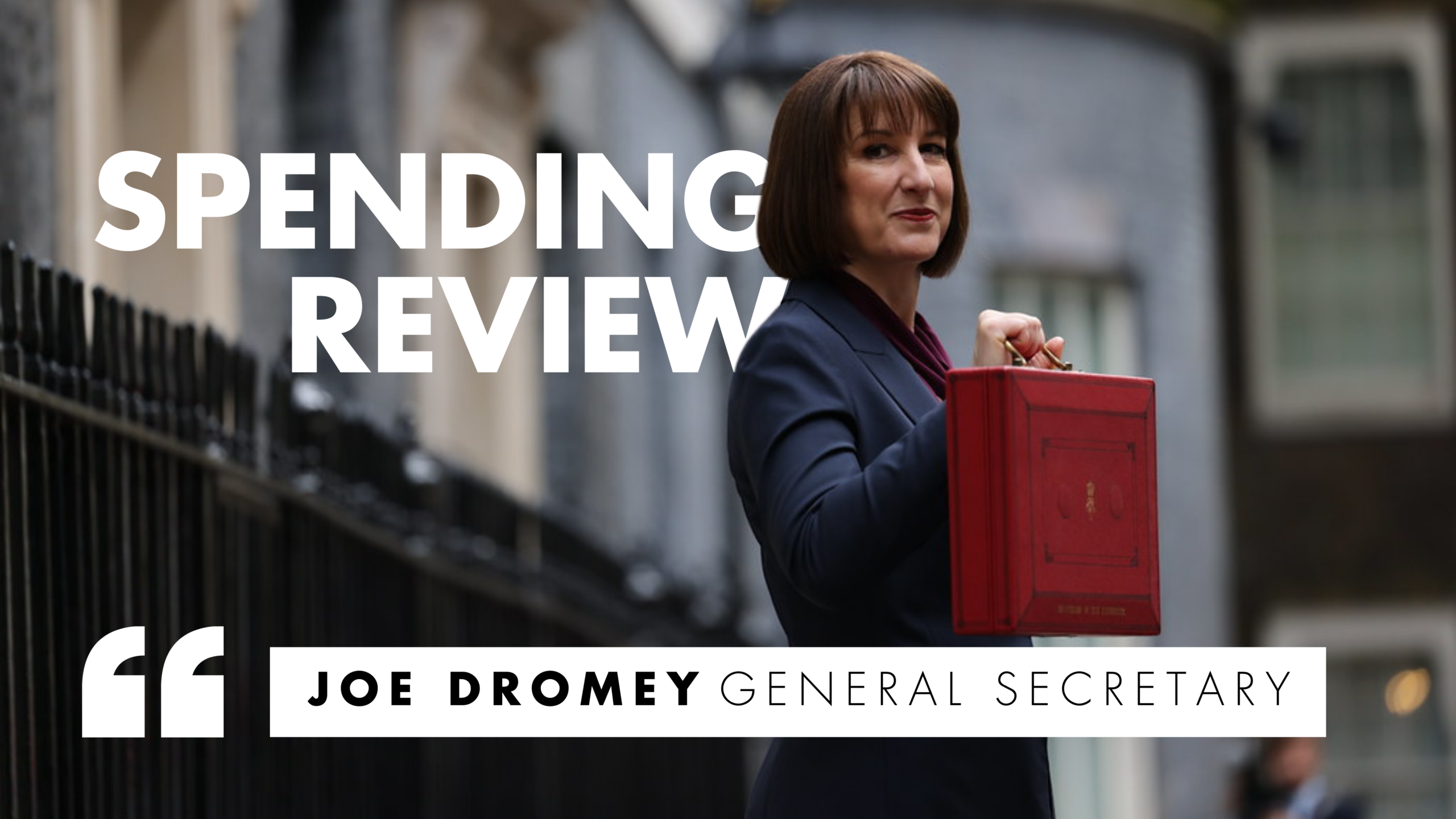 Joe Dromey reacts to the spending review | Fabian Society